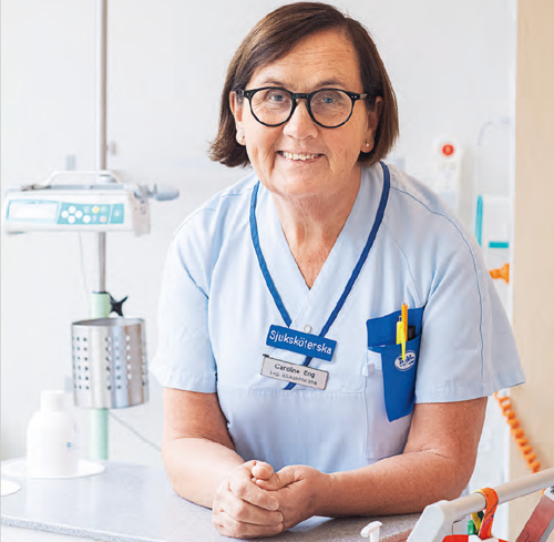 Caroline i Jönköping blev årets hematologisjuksköterska